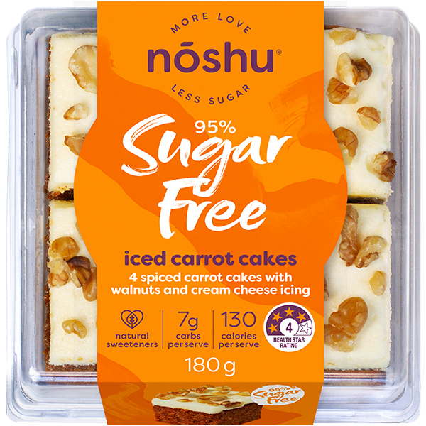 Noshu | Product - Iced Carrot Cakes