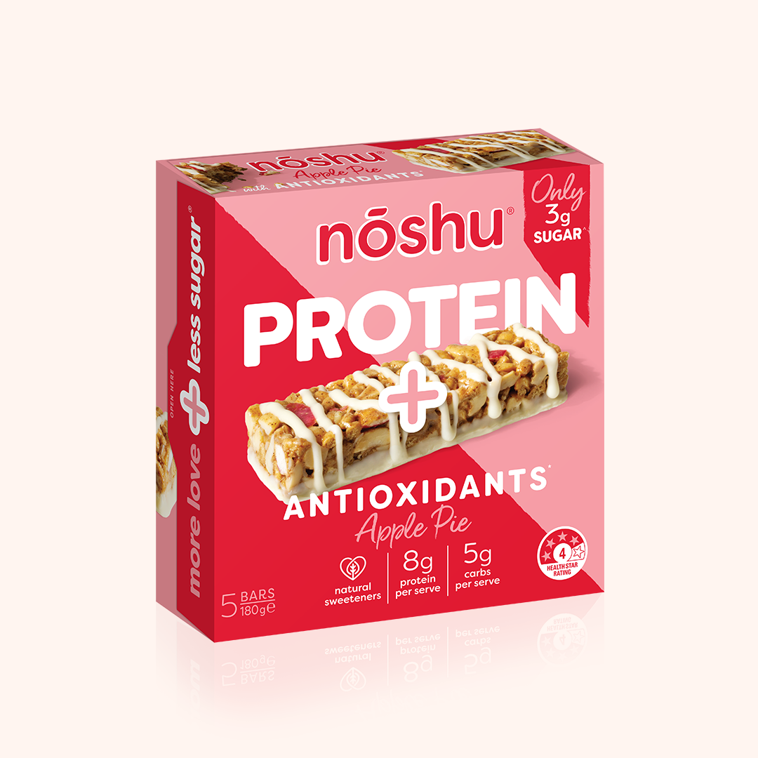 Noshu | Product - Protein+ Apple Pie Antioxidant Bars