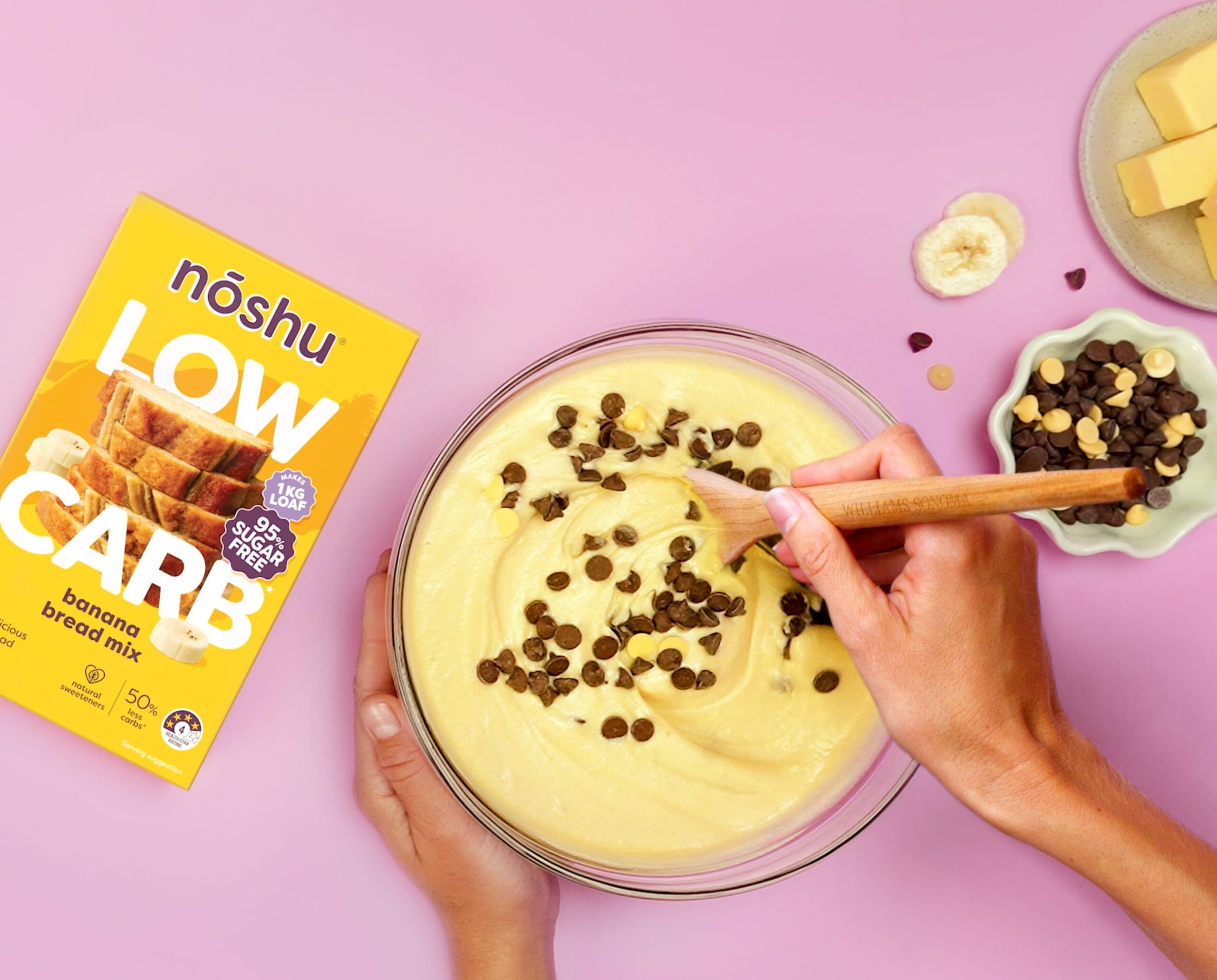 Noshu | Low Sugar Bars, Cakes, Cookies, Brownies, Pancakes | Low Carb