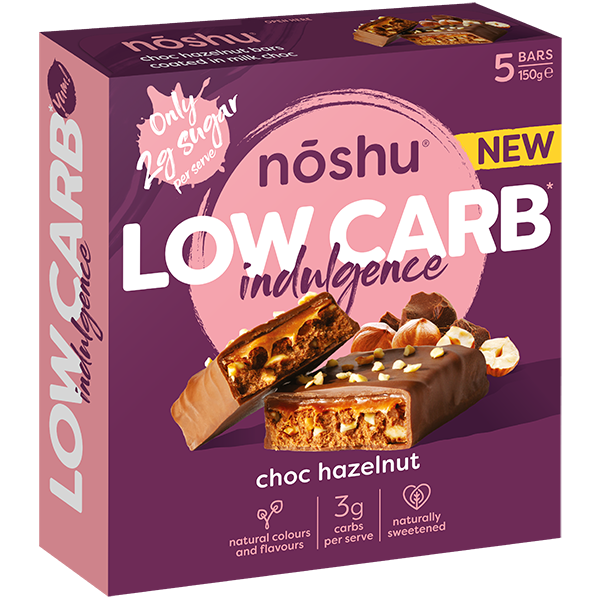 Noshu | Low Sugar Bars, Cakes, Cookies, Brownies, Pancakes | Low Carb