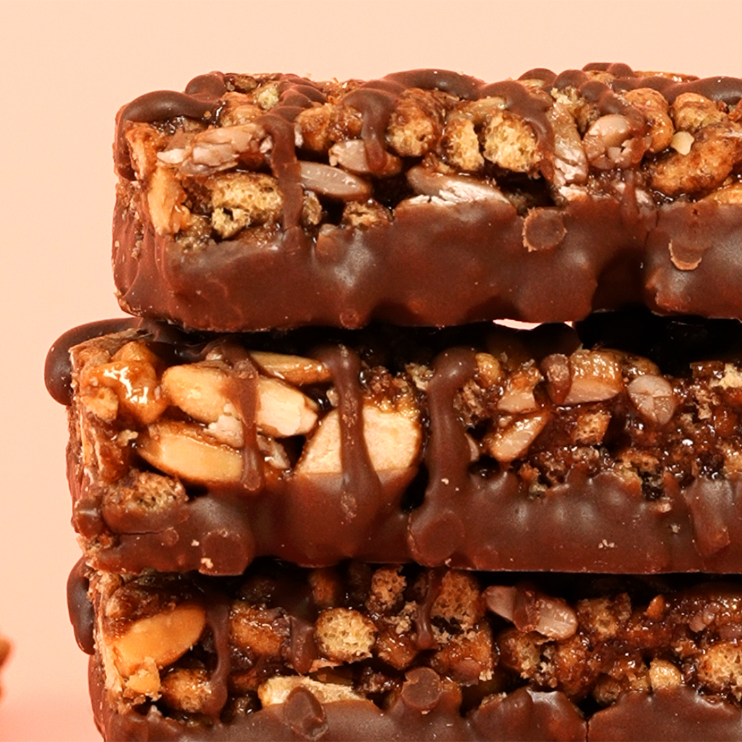 Noshu | Product - Protein+ Choc Malt Fibre Pro Bars